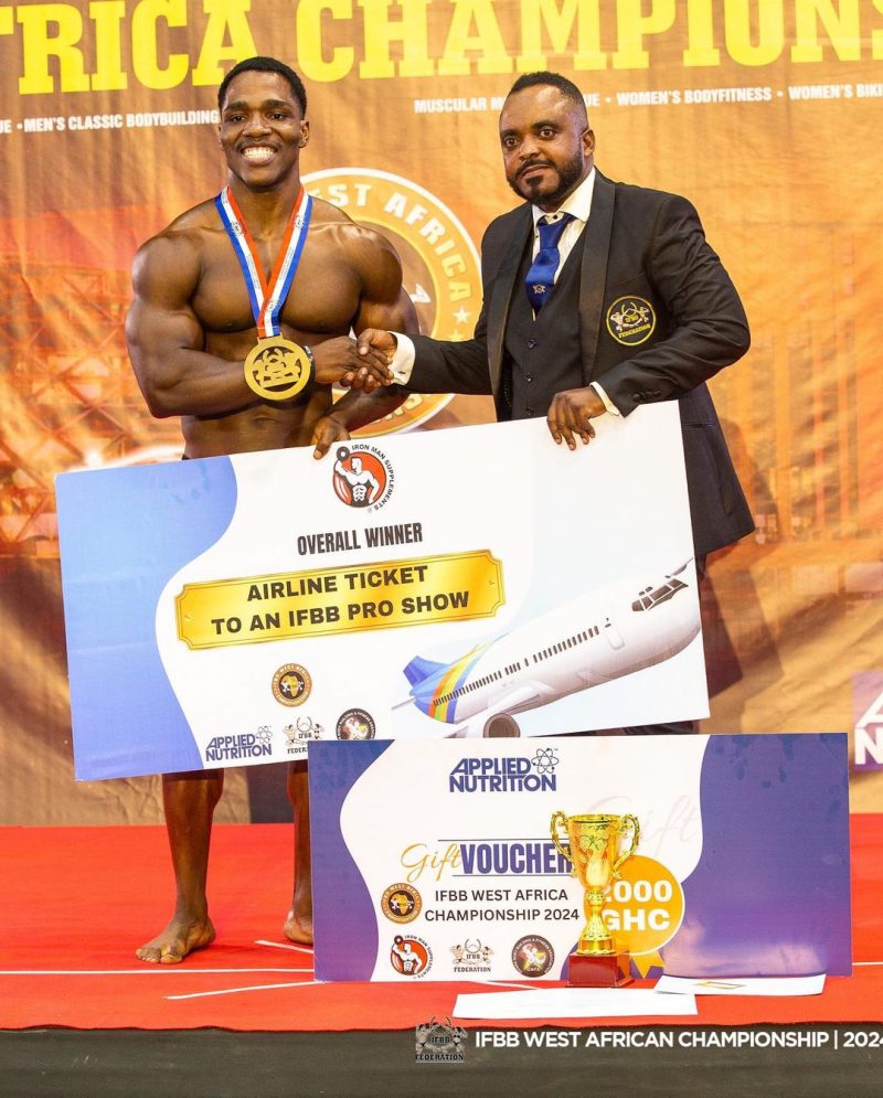 Bodybuilding: Nigeria's James Chima Sunday Triumphs At 2024 IFBB West ...